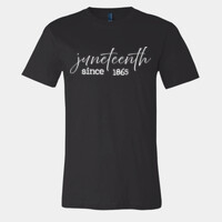 JUNETEENTH SCRIPT Custom embroidery and print made simple